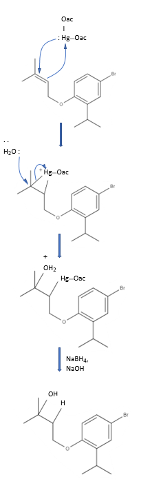 Predict the product of this addition reaction, and process a reasonable ...