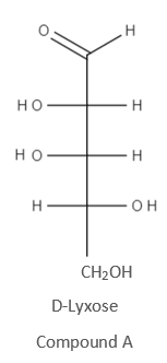 5(3points).A D-aldopentose A is reduced to an optically active alditol ...
