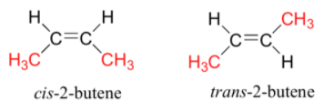 What is cis-trans isomerism? Give an example. | Homework.Study.com