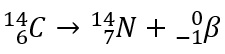 What type of reaction is the decay of carbon 14? | Homework.Study.com