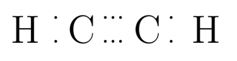 What is the Lewis structure for acetylene? | Homework.Study.com