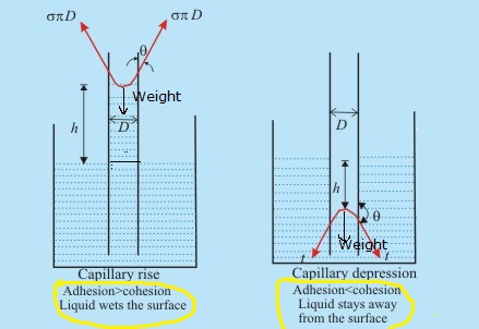 A 2 mm diameter tube is inserted into a liquid in an open tank and the ...