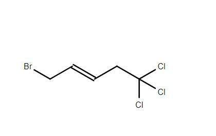 Name the following compound: image a. 1,1,1-trichloro-5-bromopent-2-ene ...