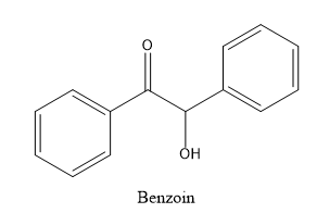 Predict the chemical shift for Benzoin ^1 NMR. | Homework.Study.com