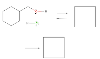 This molecule undergoes SN2 mechanism. Provide the missing parts of the ...