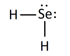 Draw the most important Lewis structure for H_2Se. a. What is the ...