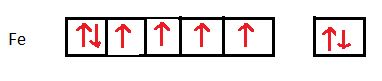 Draw orbital box diagrams for Fe^2+, Fe^3+, Zn, and Zn^2+. Tell which ...