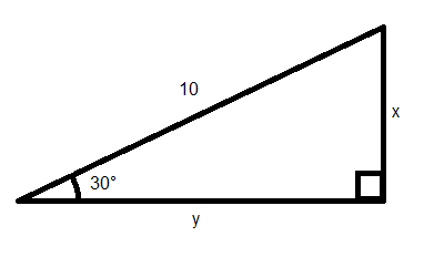 Find the EXACT value of x. 10 | Homework.Study.com
