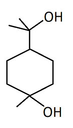How many cis-trans isomers of the structure terpin is possible ...