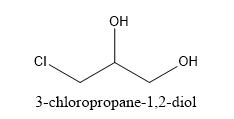Give the structure of 3-chloropropane-1,2-diol. | Homework.Study.com