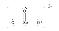 Selenate Ion Seo4 2 Lewis Dot Structure Youtube