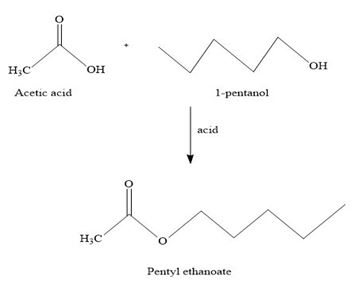 Explain the characteristic of Pentyl Ethanoate. | Homework.Study.com