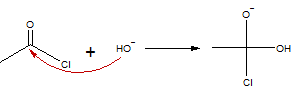 Draw curved arrows to show the movement of electrons in this reaction ...