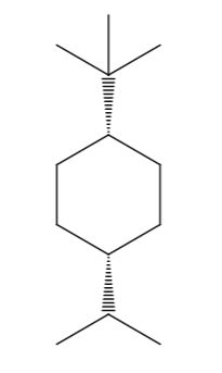 Draw compound F in its most stable conformation. (Image) | Homework ...