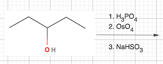 Draw the final product of this series of reactions. Use the wedge/hash ...