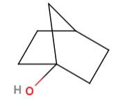 Alcohols in which the hydroxyl group occupies a "bridgehead" position ...