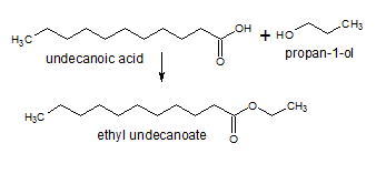 Draw the structure of a wax formed from stearic acid CH_3(CH_2)_9COOH ...