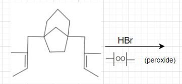 Supply structural formulas for all products for the reactants given ...
