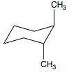 Draw the structure of 1,2-dimethylcyclohexane in the chair form with ...