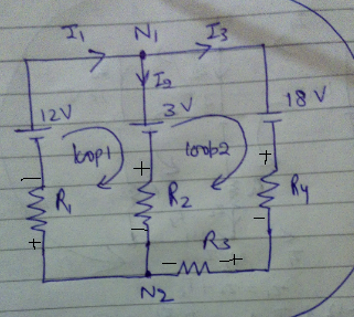 Find the potential difference across each resistor in the figure below ...