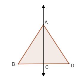 Write a two-column proof. Given: line AC is the perpendicular bisector ...