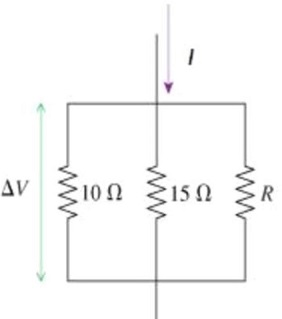What is the value of resistor R in the figure(Figure 1) if delta V=5V ...