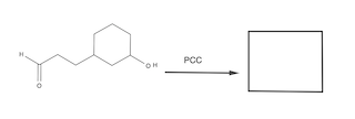 Draw the major product for the following reaction. Reactant is PCC ...