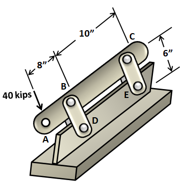 Each of the four vertical links has a 1/2 "x3" uniform rectangular ...