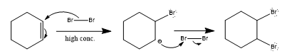 1) Draw a stepwise mechanism (arrow pushing) for the reaction of ...