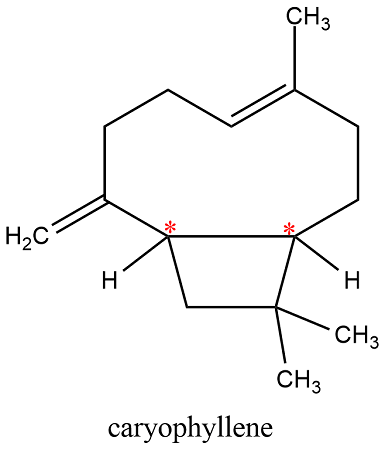 Identify any stereocenters by placing an asterisk next to them for ...