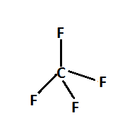 The C-F bond is more polar than N-F bond, but CF4 molecules are ...