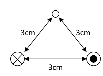 Two wires lie perpendicular to the plane of the paper and carry equal ...