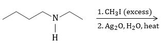 Draw a structural formula for the major organic product(s) of the ...
