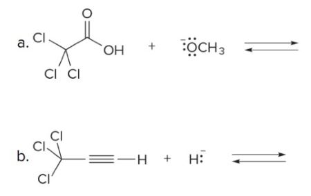 Decide which compound is an acid and which compound is a base. Complete ...