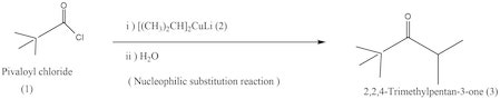 Draw two different ways to prepare each ketone from an acid chloride ...