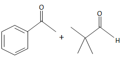 Draw a structural formula for the product of the crossed aldol reaction ...
