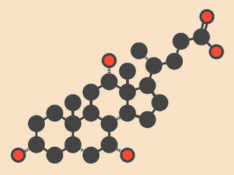 The following model depicts cholic acid, a constituent of human bile ...