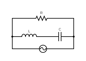 What is the impedance of the following circuit? | Homework.Study.com