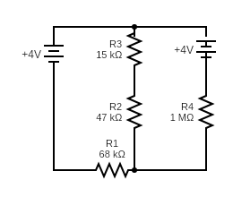 Write a system of linear equations that may be solved for the current ...