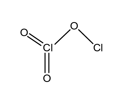 What is the difference between dichlorine trioxide and dichlorine ...