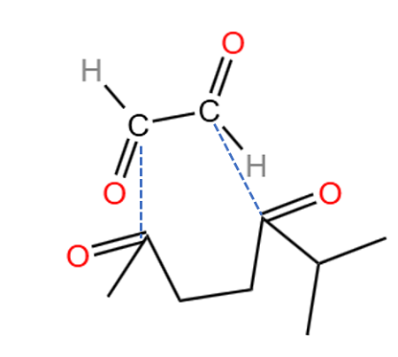 \alpha-Terpinene, C_{10}H_{16}, is a pleasant-smelling hydrocarbon that ...