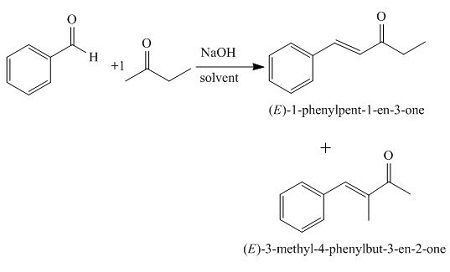 Draw the two products of a mono-Aldol condensation + dehydration ...