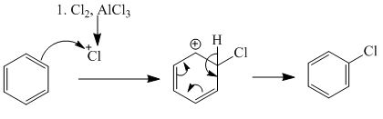 1-Name the compound. 2- Propose a synthesis starting from benzene. 3 ...