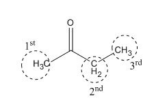 Into how many peaks of the ^1H NMR signals of the indicated protons be ...