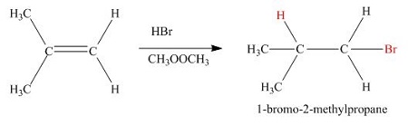 Give the best product for the following reaction. HBr CH3OOCH3 ...