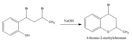 The following reaction can give two intramolecular SN_{2}products. Draw ...