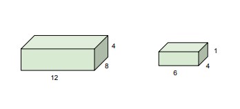 Determine whether the pair of solids are similar, congruent, or neither ...