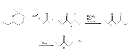 Draw the structure of c. Predict and draw the structure of compound c ...