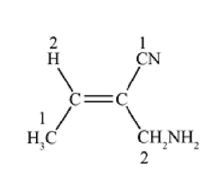 Account for E or Z configuration of the given alkene. | Homework.Study.com