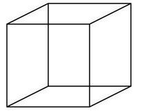 What is the angle between the two diagonals of the adjacent faces of a ...